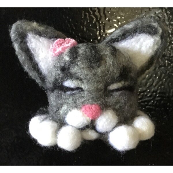 Needle Felted Magnet - Etsy