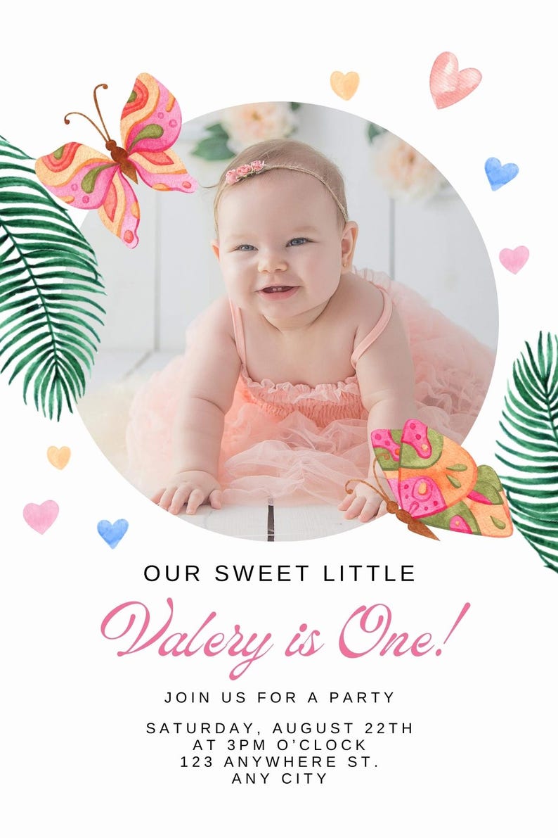 10 Templates Kids Birthday Invitations - Etsy