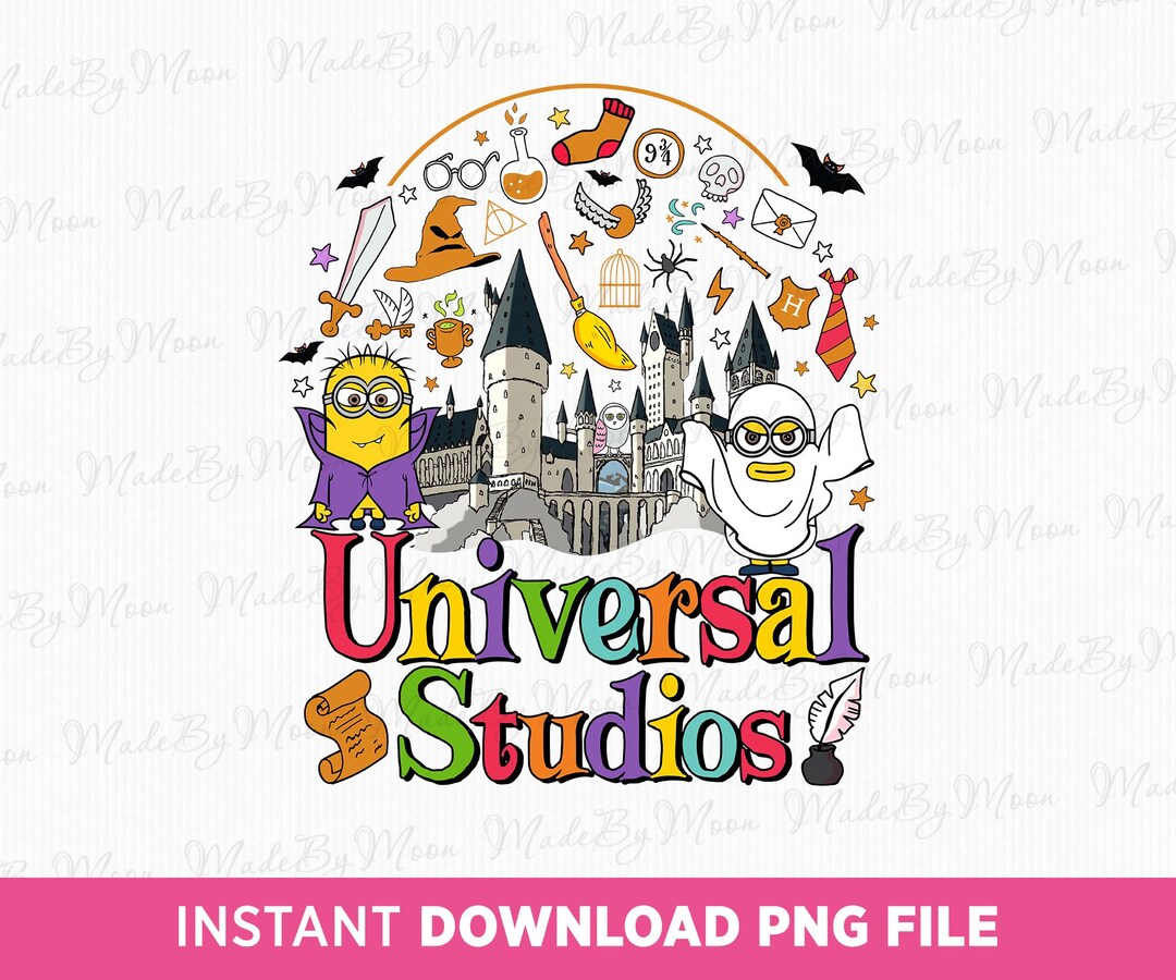 Universal Studios Cartoon Characters PNG File, Family Vacation (digital ...