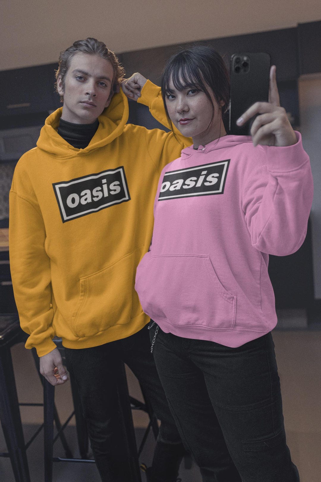 Oasis Hoodie Retro Unisex - Etsy