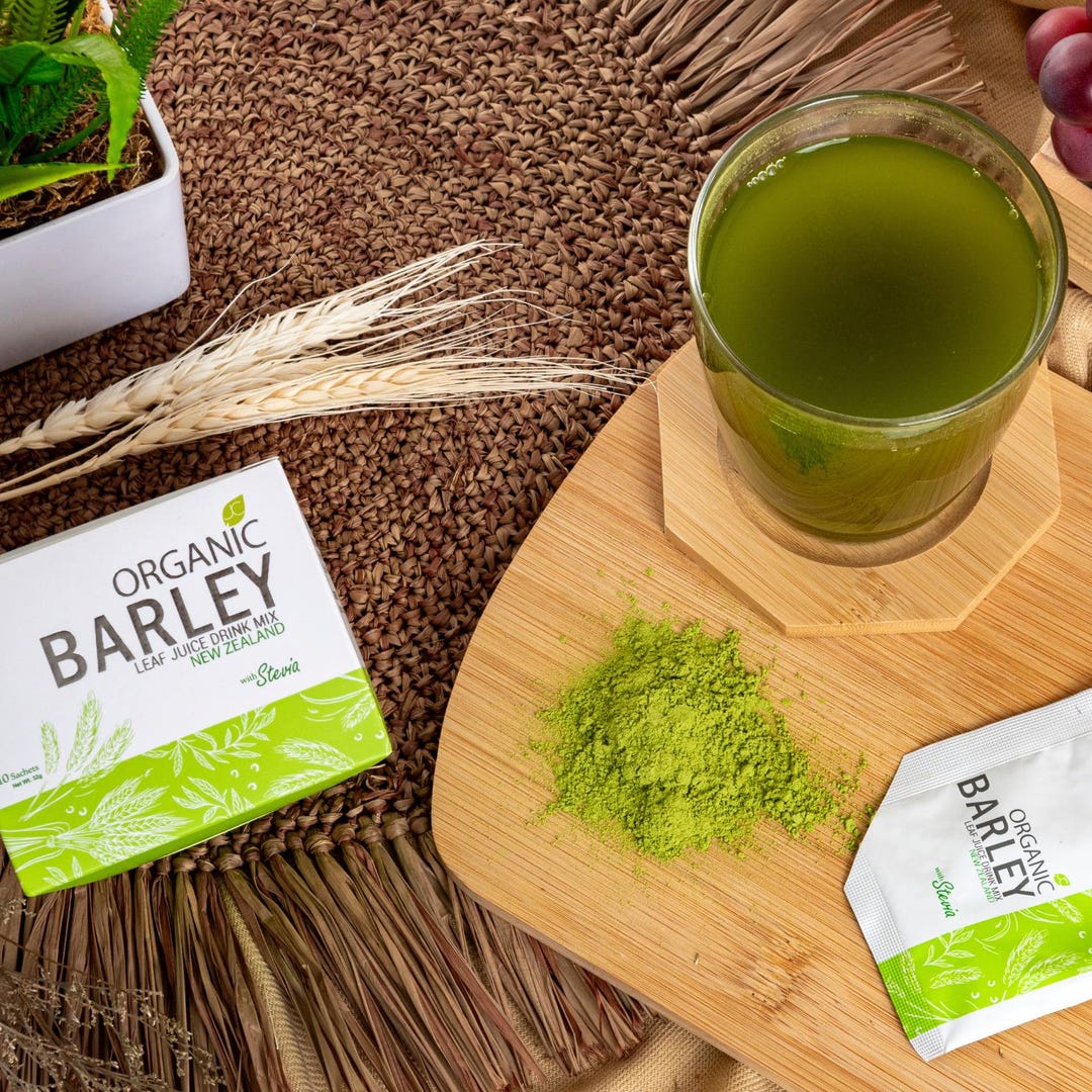 JC Organic Barley Grass Juice Powder Organic Leaf Juice Drink Mix With ...