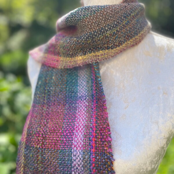 Hand Woven Scarf - Etsy