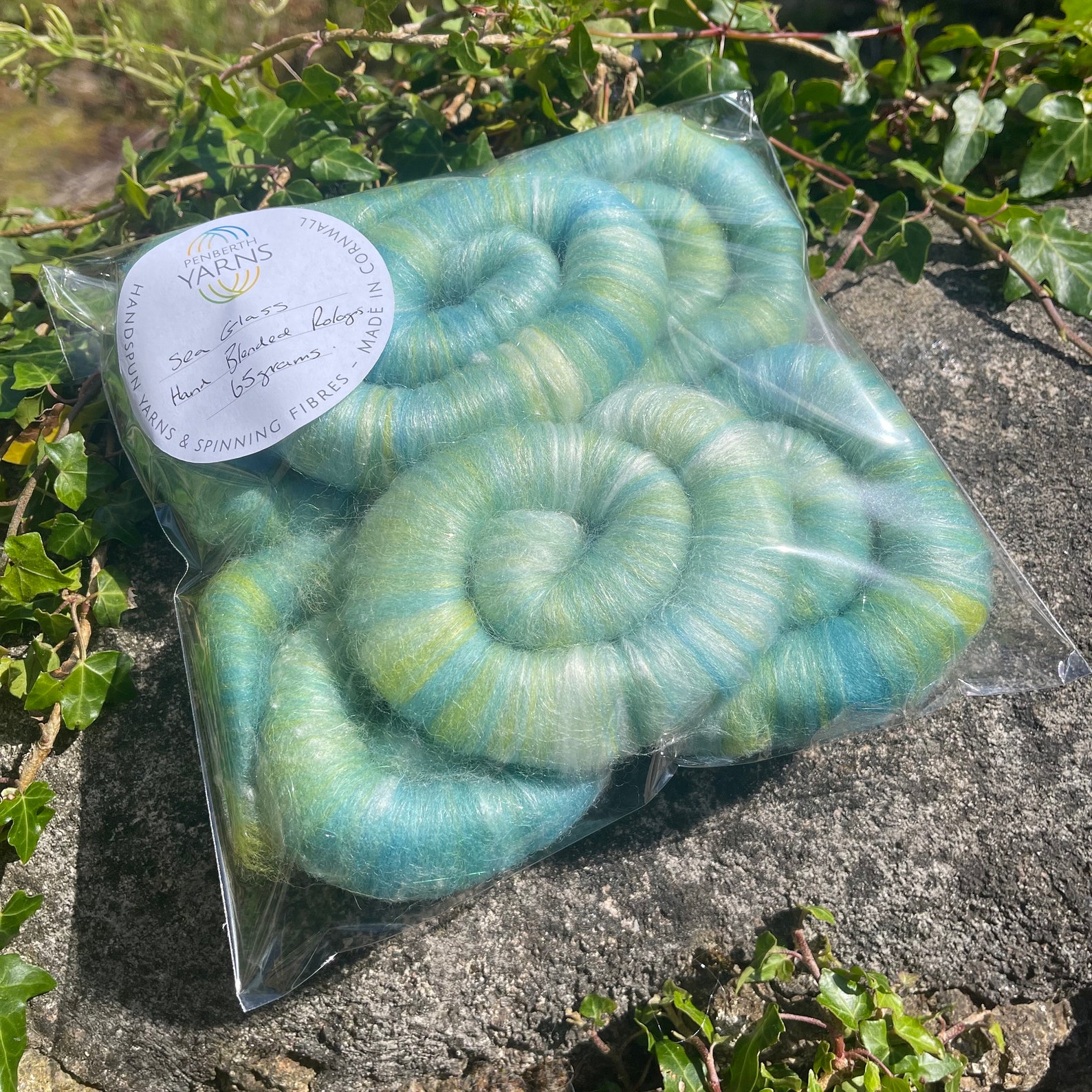 Rolags for Spinning, Mixed Fibres, Hand Blended Spinning Fibre for ...