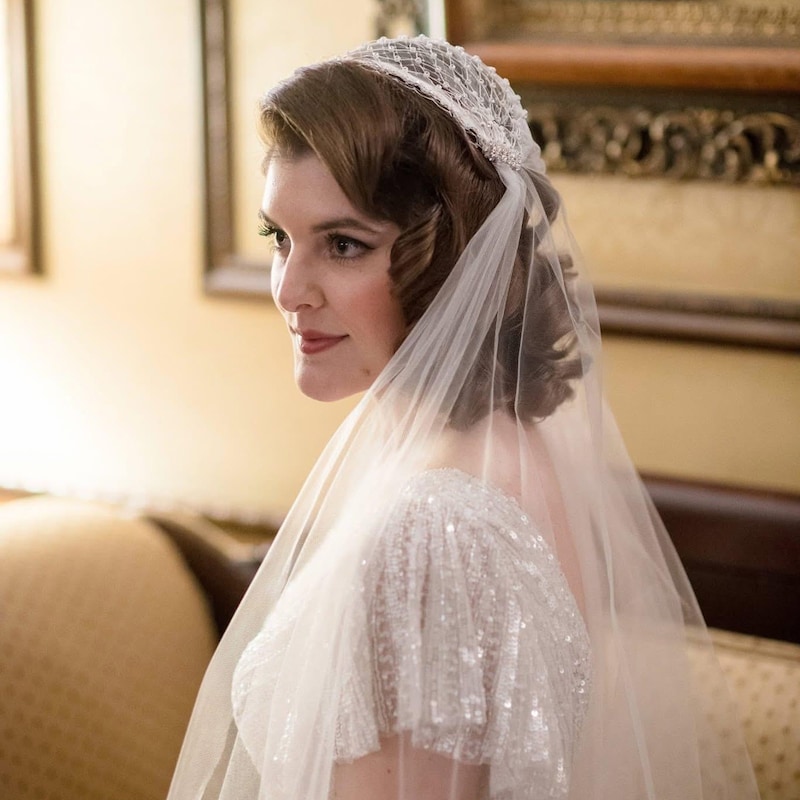 Juliet Cap Veil - Etsy