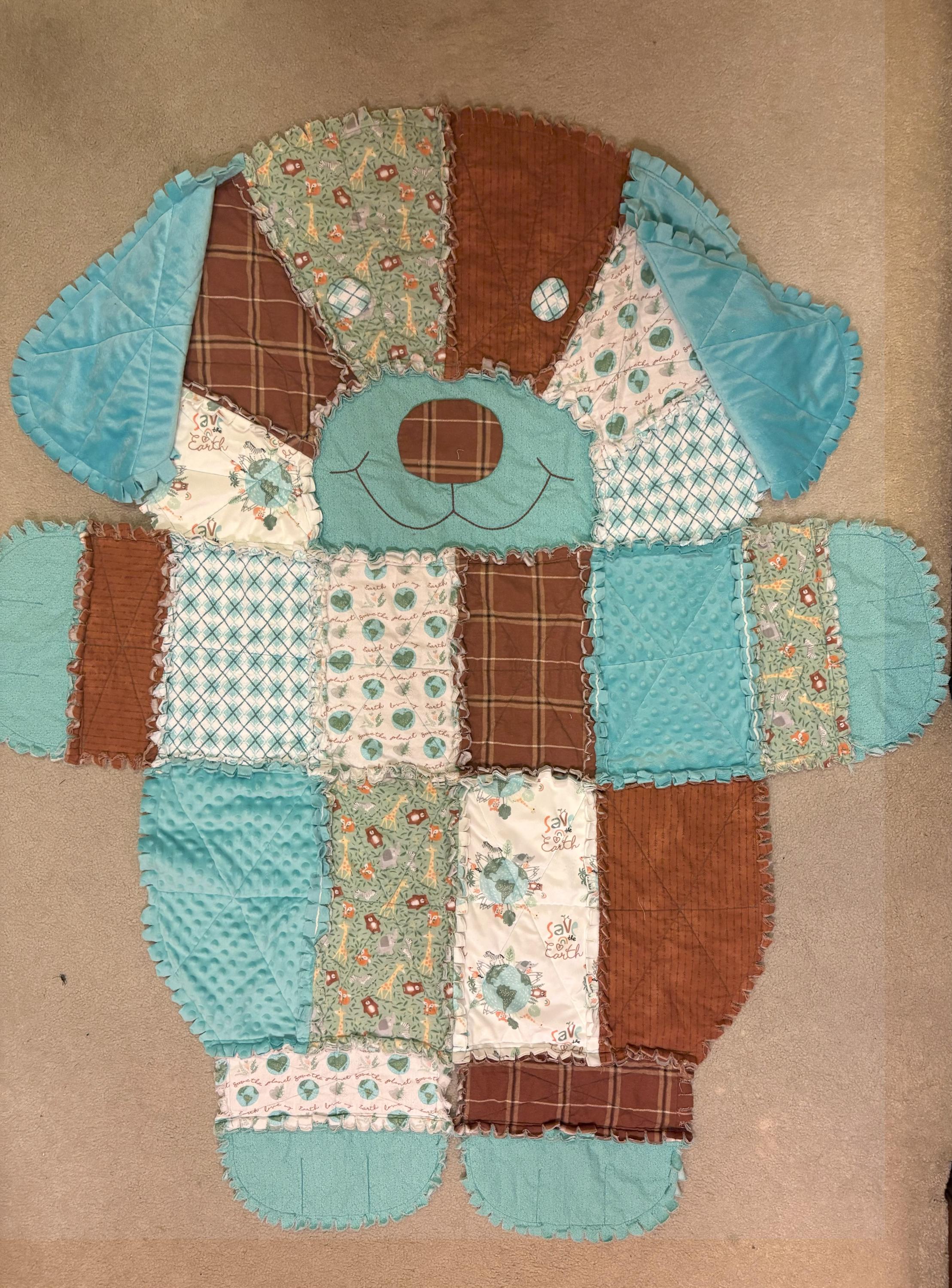 Dog Rag Quilt - Etsy