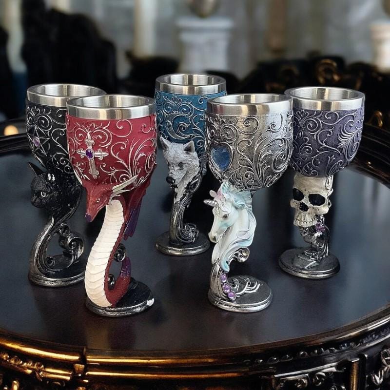 Medieval Goblet - Etsy
