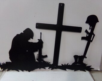 Soldier praying | Etsy