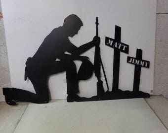 Soldier praying | Etsy