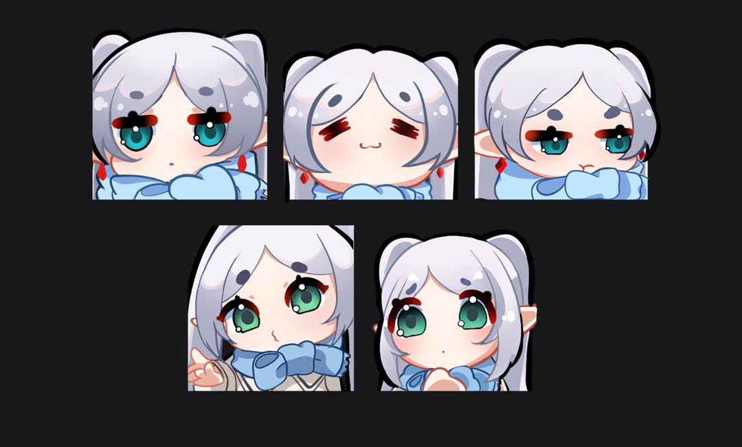 Granny Mage Emote Set - Etsy