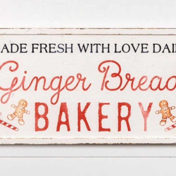 Christmas Bakery Sign - Etsy