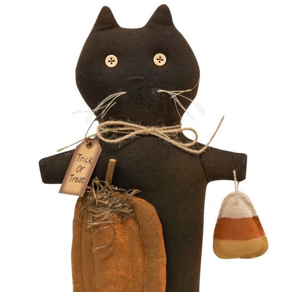 Primitive Cat - Etsy