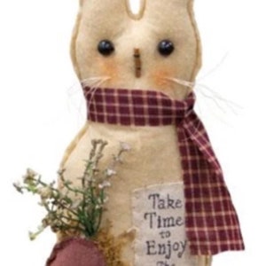 Primitive BUNNY DOLL Flower Sack Garden Bunny Rabbit - Etsy
