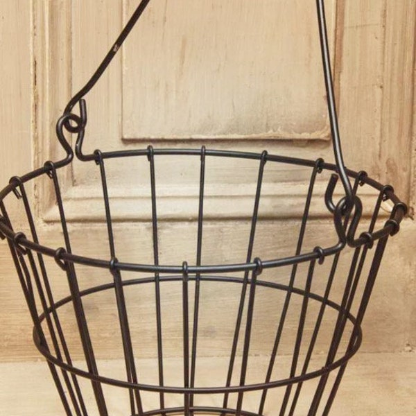 Rustic Wire Basket - Etsy