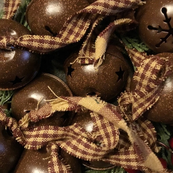 Rustic Jingle Bell - Etsy