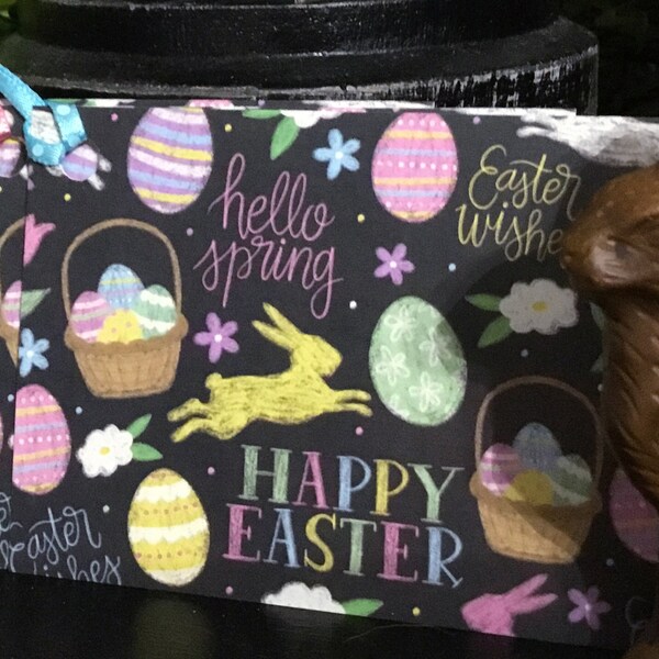 Easter Chalkboard - Etsy