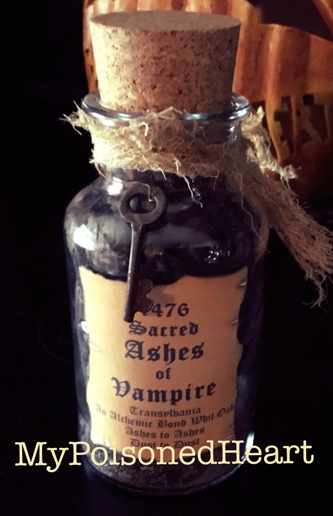 Sacred Transylvania Vampire Ashes Apothecary Jar - Etsy