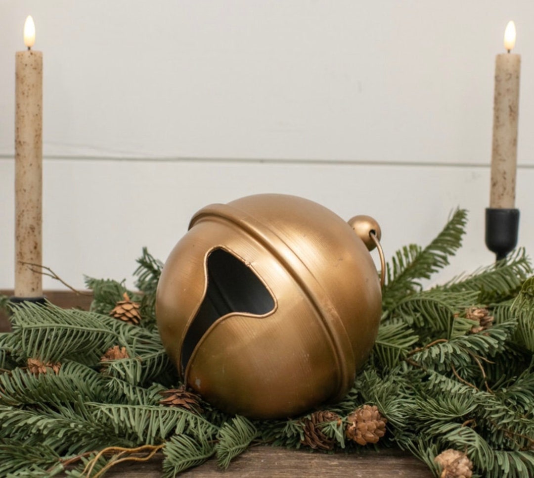One Pound XXL JUMBO 7 Farmhouse Christmas Sleigh Bell Bell - Etsy