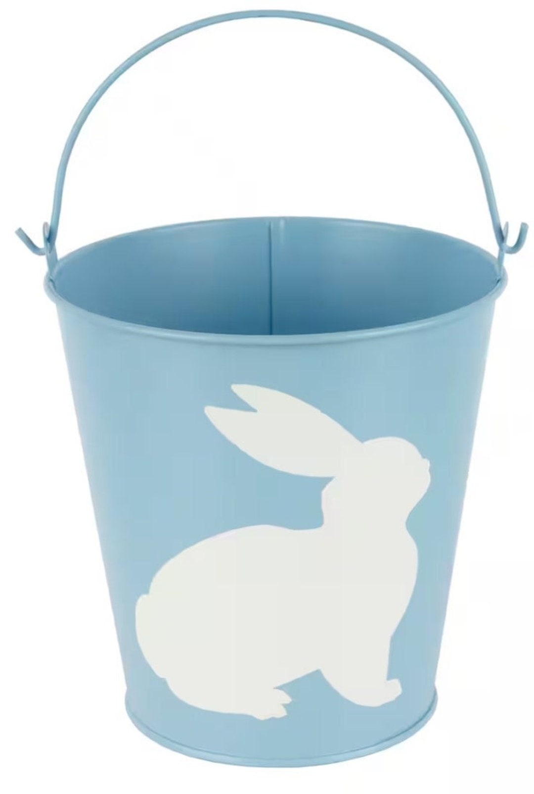 6 Farmhouse Rustic Metal Bunny Bucket Easter Bucket Easter Basket - Etsy