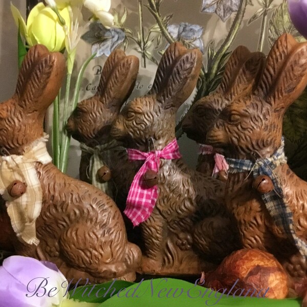 Fake Chocolate Bunny - Etsy