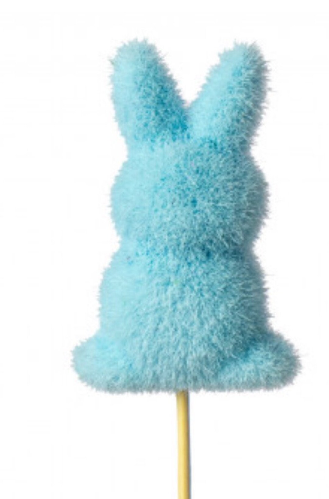 12 Peep Bunny Pick Wood Floral Pick Peep Bunny Poke - Etsy