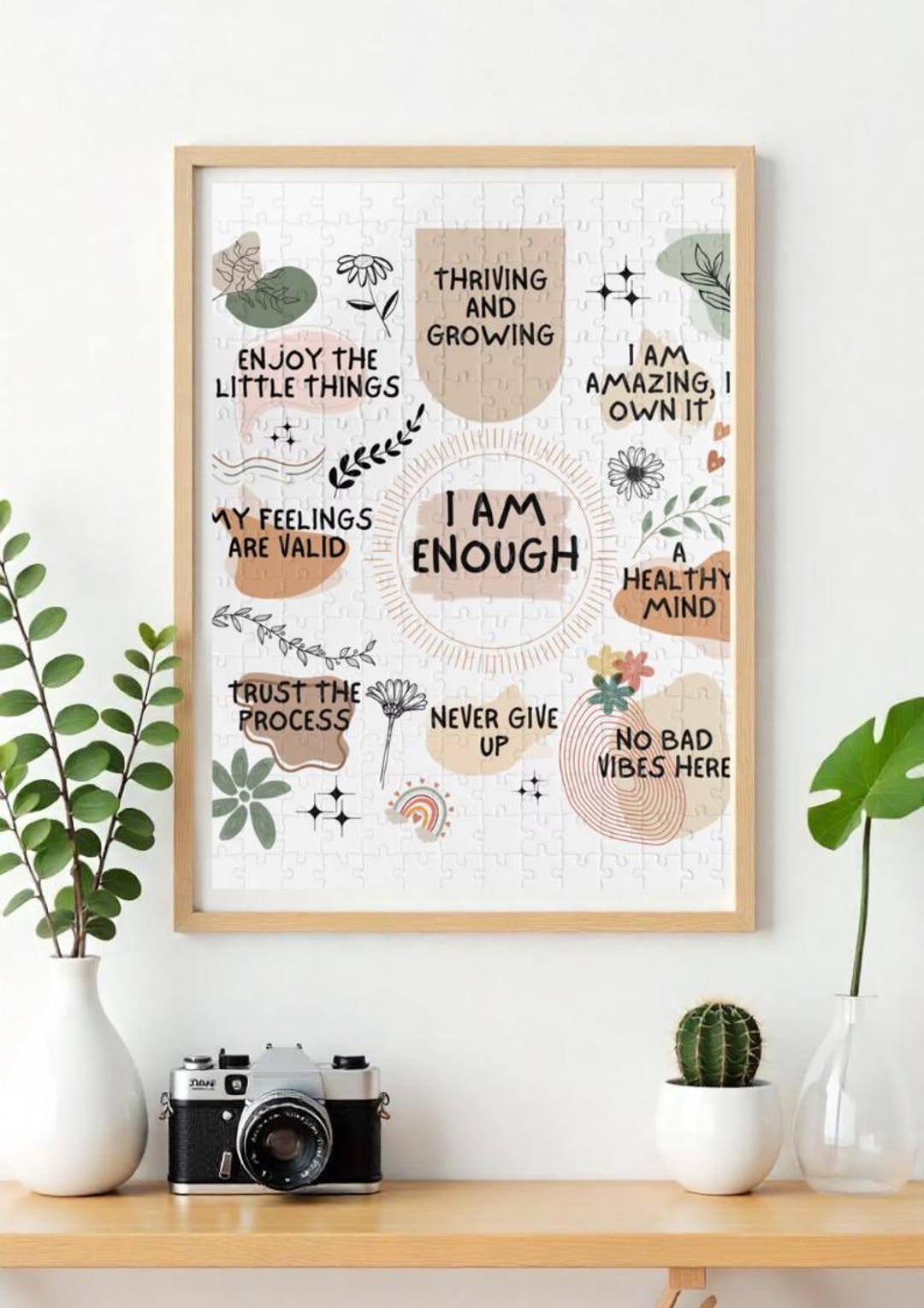 Inspirational Puzzle | 252-piece | Motivational Quotes | Mindfulness ...