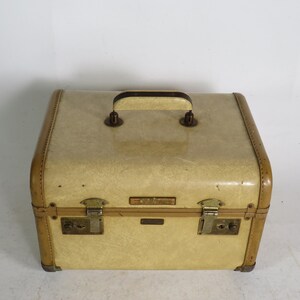 Vintage Train Case Towncraft Decorative Storage Box Antique Case ...