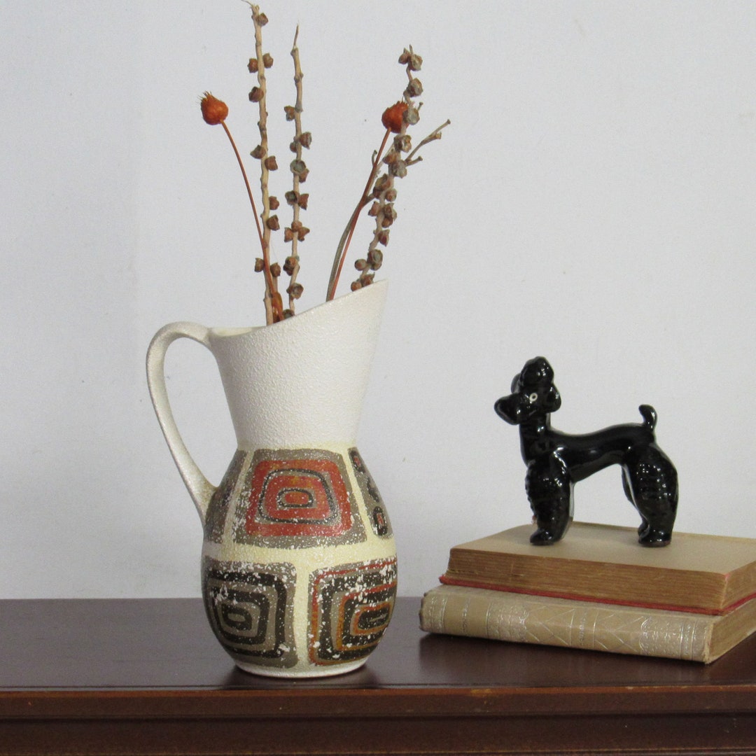 MCM - Art Pottery Vase - Nice Mid-century Design - Modern Decor - Etsy