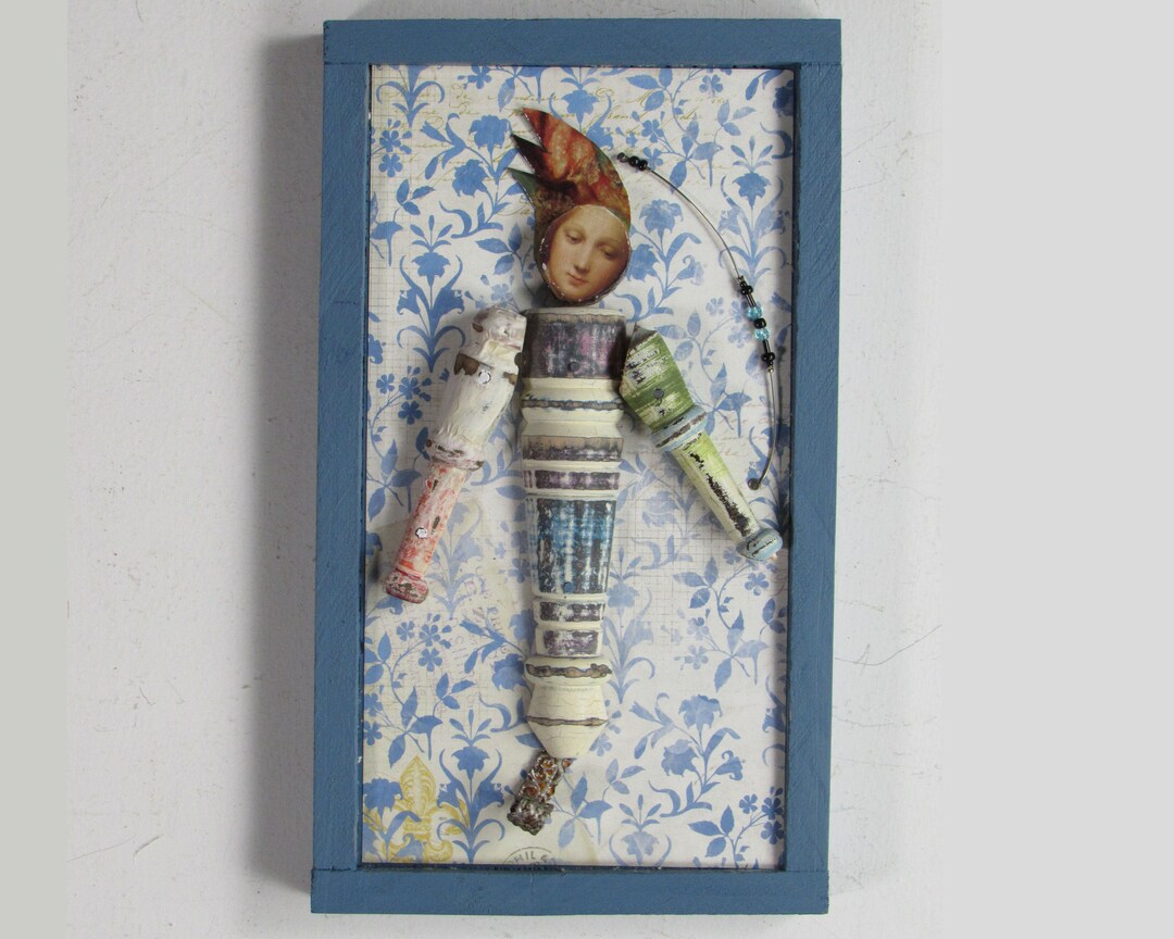 Home Décor Angel Wall Art Handcrafted Sweet Dreams Rustic Angel ...