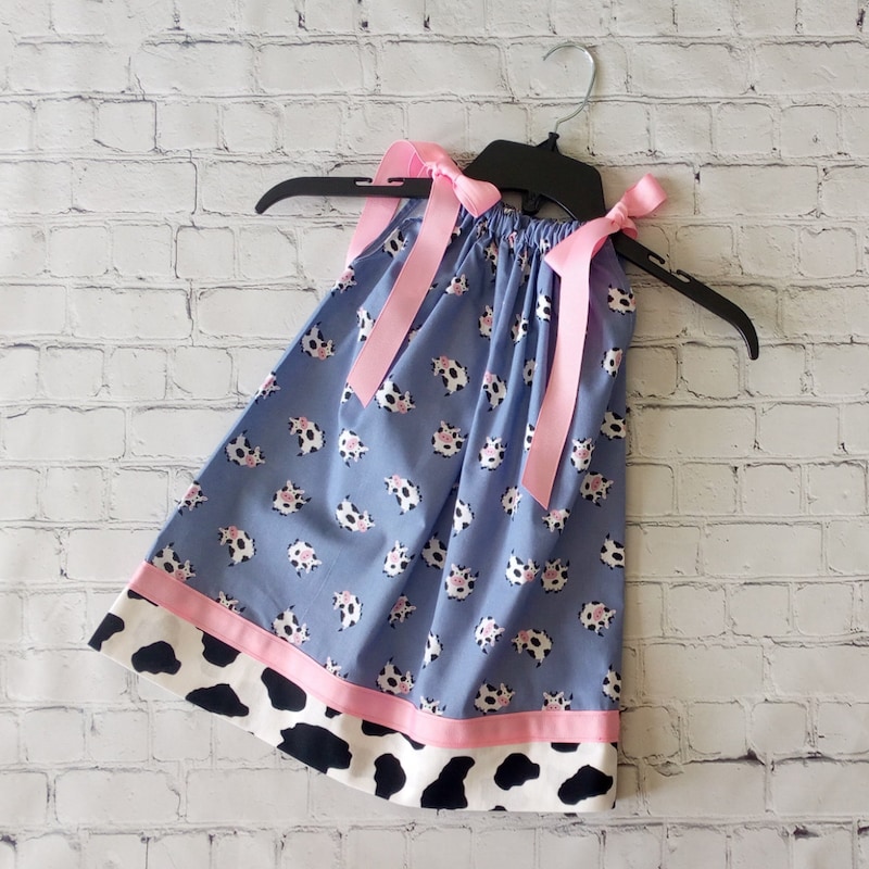 Girls Western Print Dress - Etsy