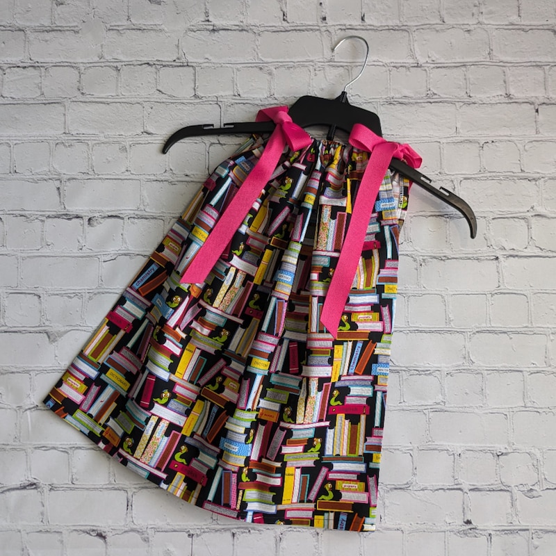 Book Library Dress - Etsy