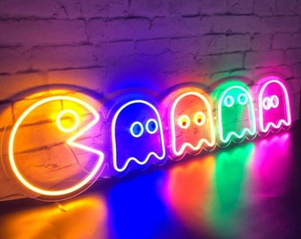 Pac Man Sign - Etsy