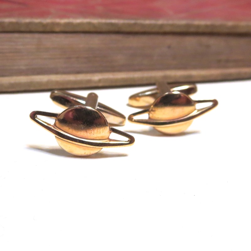 Gold Cuff Links - Etsy