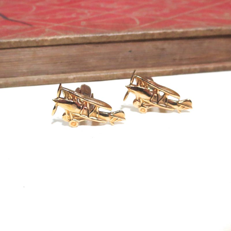 Airplane Cuff Links - Etsy