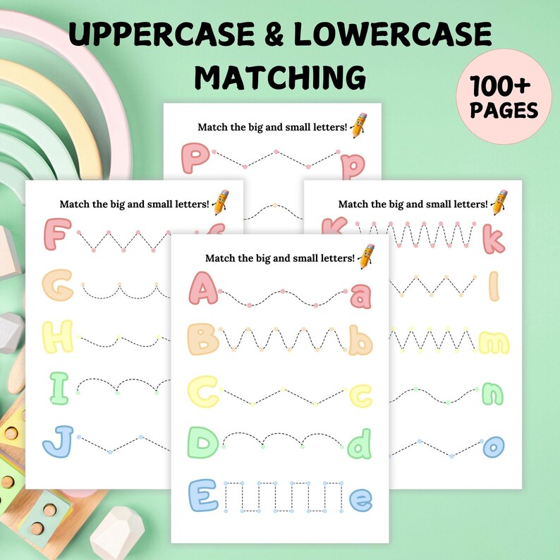 Alphabet Worksheets Bundle Printable Alphabet Letter Activity Circling ...