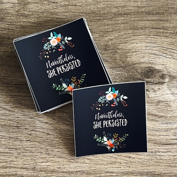 Nevertheless She Persisted - Etsy