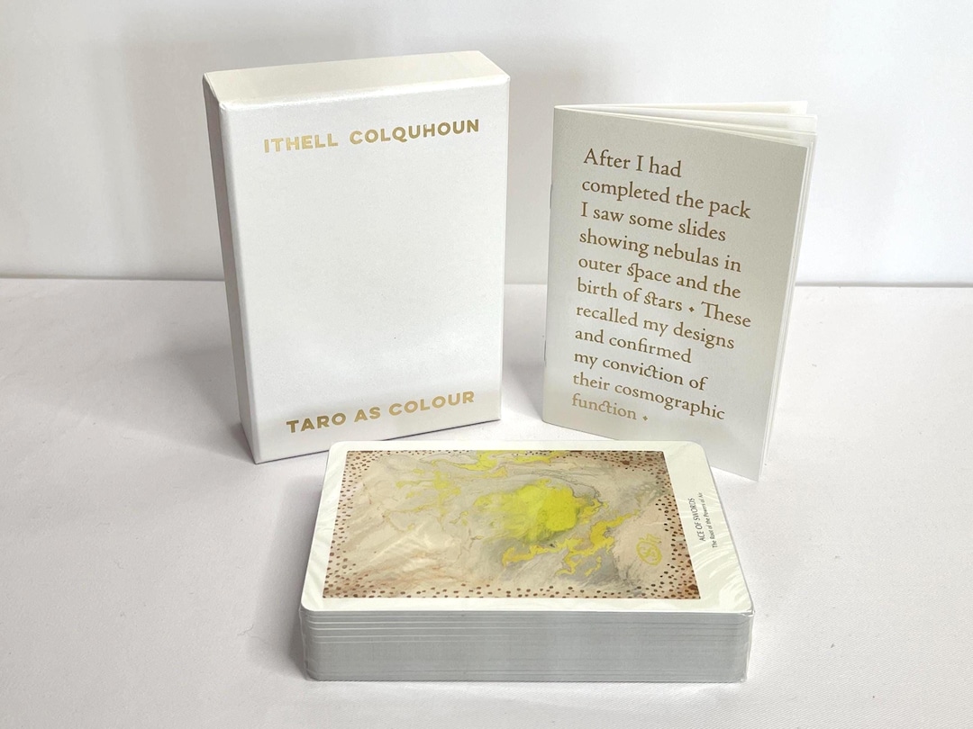Taro as Colour Tarot Deck by Ithell Colquhoun - Fulgur Press 2022 ...