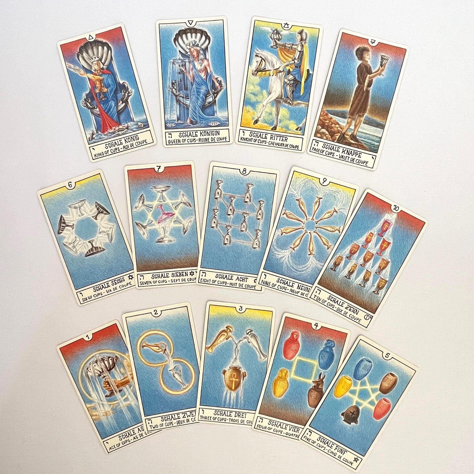 Rare 1986 Eclectic Tarot Deck: Piatnik, Josef Machynka, Complete 78 ...