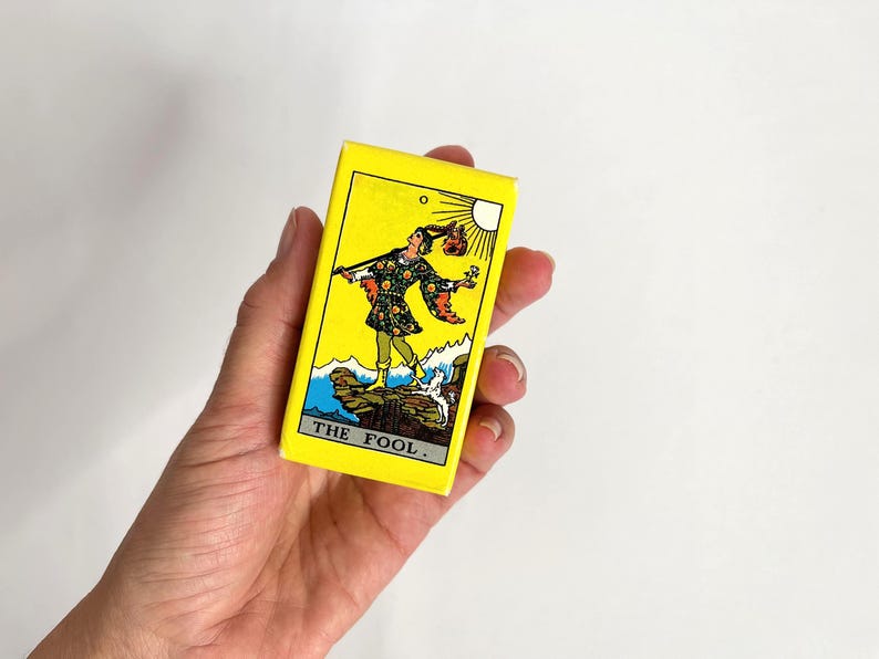 Miniature Rider-waite Tarot Deck | Vintage Tarot | Sealed Mini Tarot ...