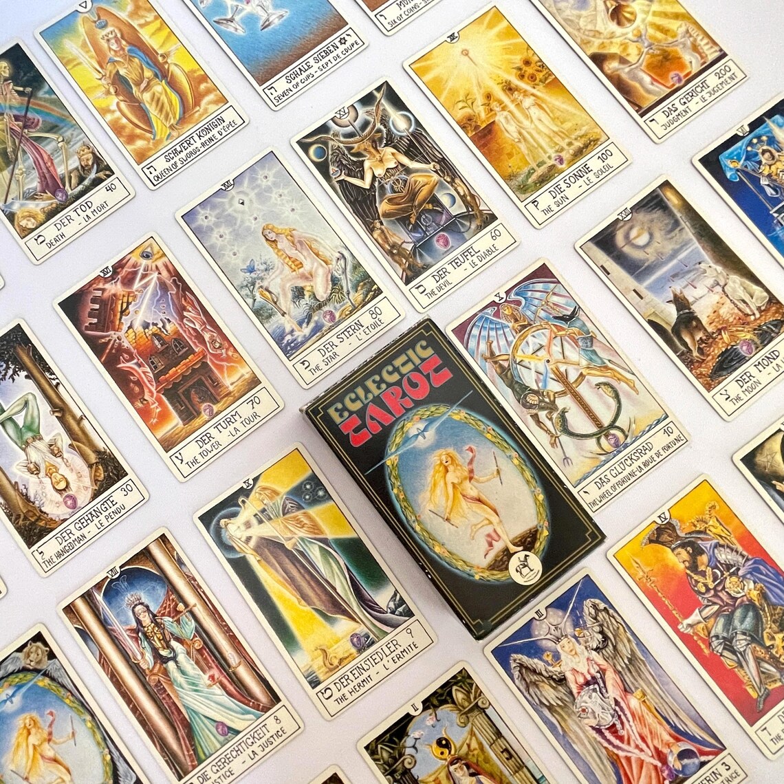 Rare 1986 Eclectic Tarot Deck: Piatnik, Josef Machynka, Complete 78 ...