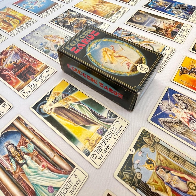 Rare 1986 Eclectic Tarot Deck: Piatnik, Josef Machynka, Complete 78 ...