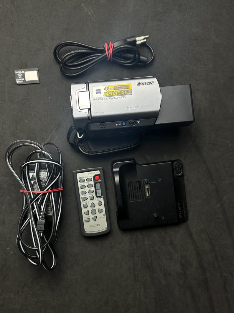 Sony Handycam DCR-SR65 Video Camera – Records to Memory Card, High ...