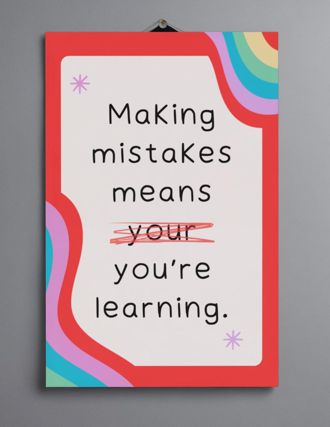 Set of 8 Motivational Posters (PDF Download): Classroom or Office Decor ...
