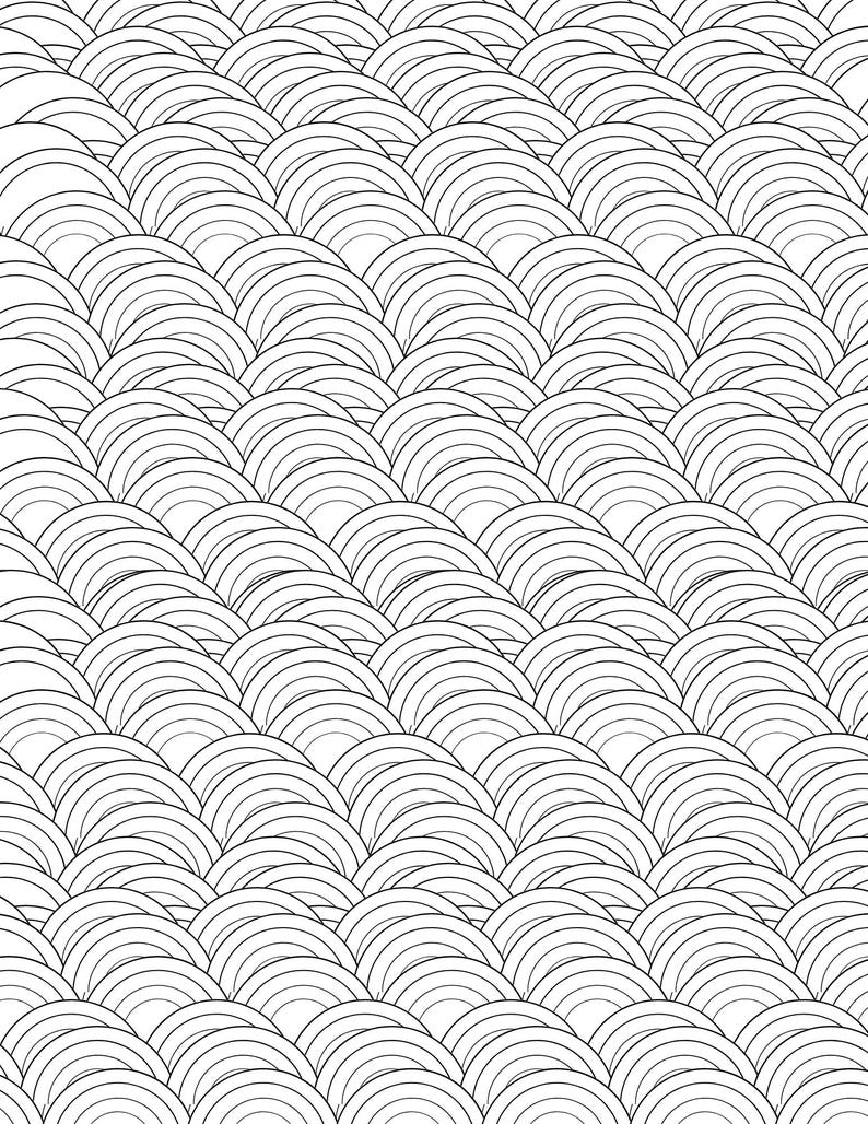 Abstract Coloring Pages Bundle (printable Download) - 18 Designs - Etsy