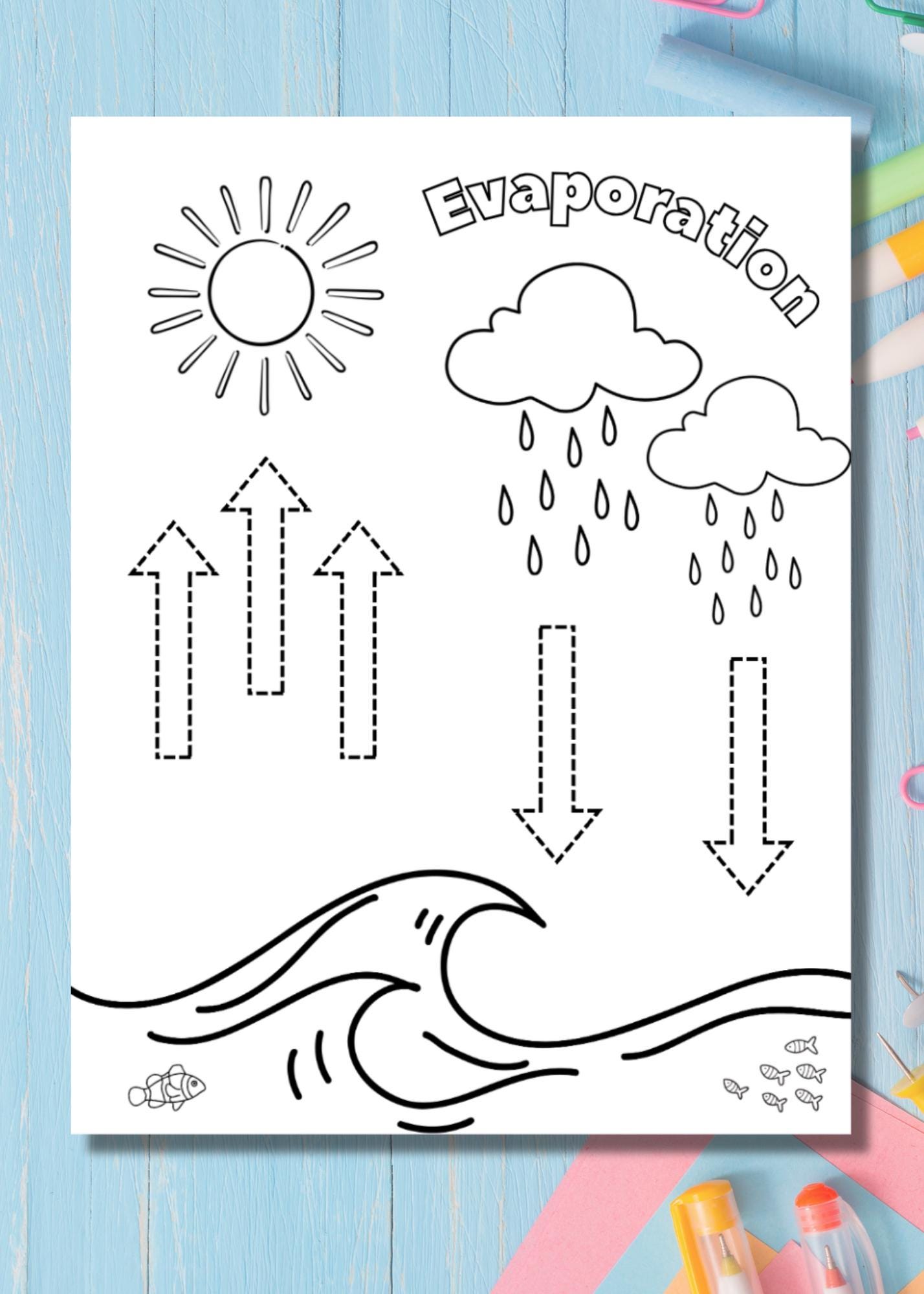 Weather-themed Printable Coloring and Activity Pages | Activity Pages ...