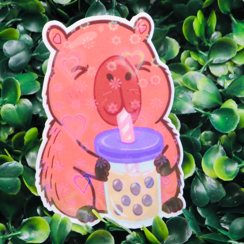 Capybara Boba - Etsy