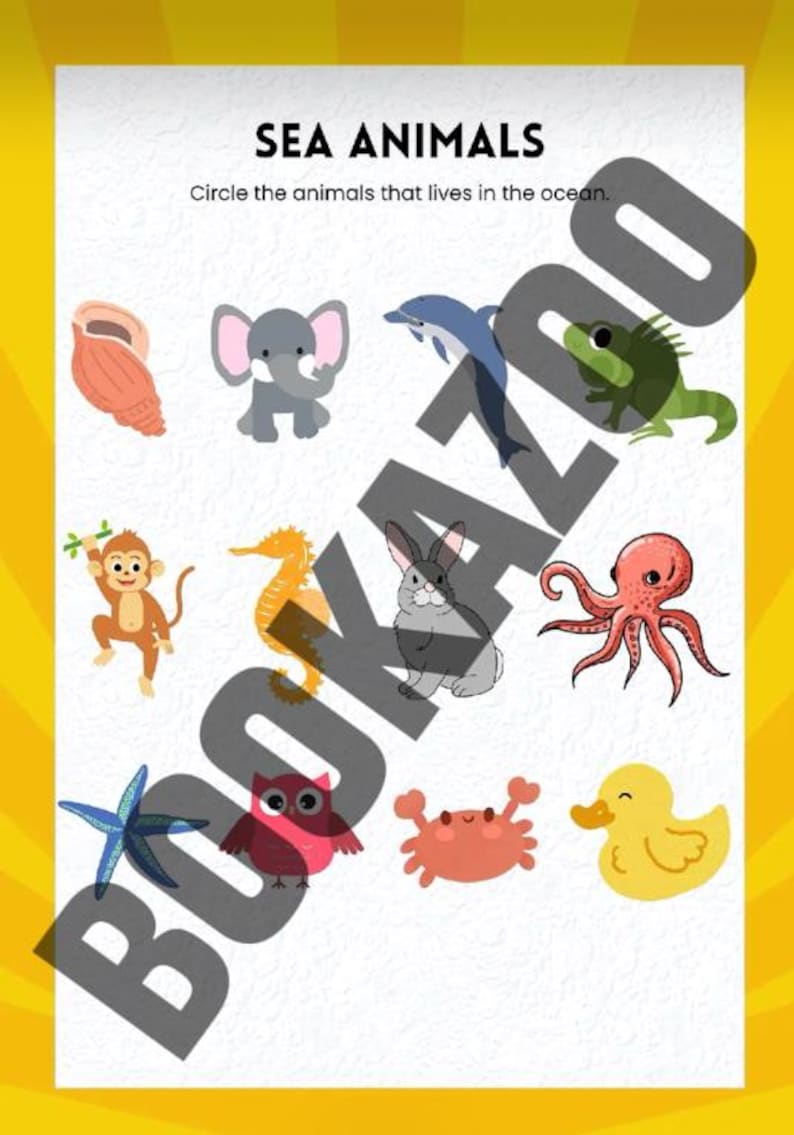 Activity Book for Kids - Etsy