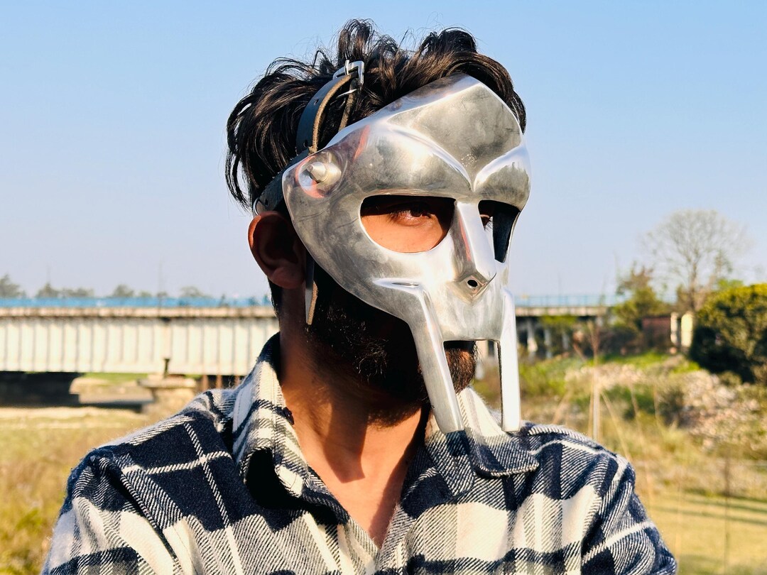 Mf Doom Mask | Legend Rapper Doom Mask | Gladiator Mask | Party Mask ...