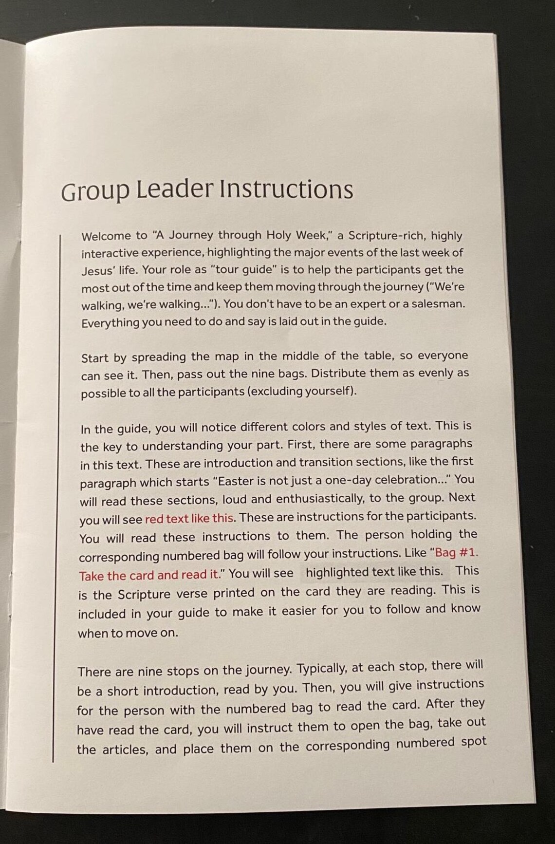 A Journey Through Holy Week is an Interactive, Fun Guided Group ...