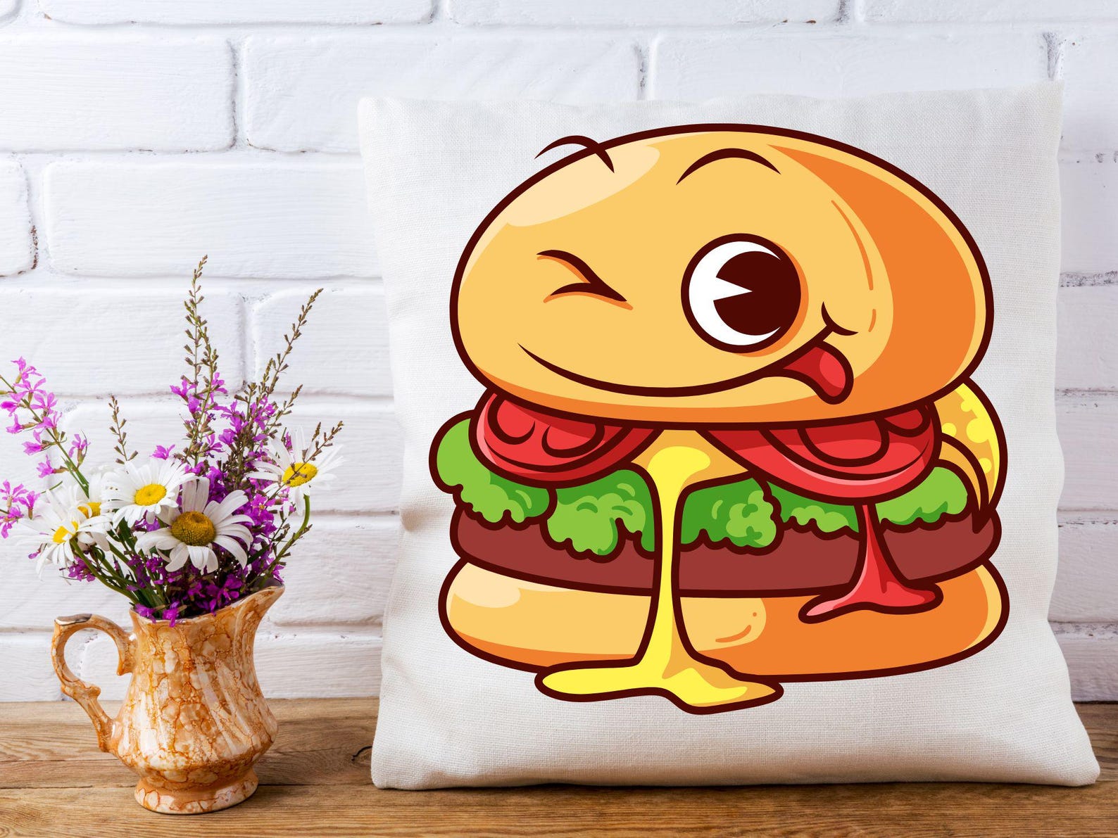 Burger SVG Bundle: Cheeseburger Clipart, Cut Files (digital Download ...