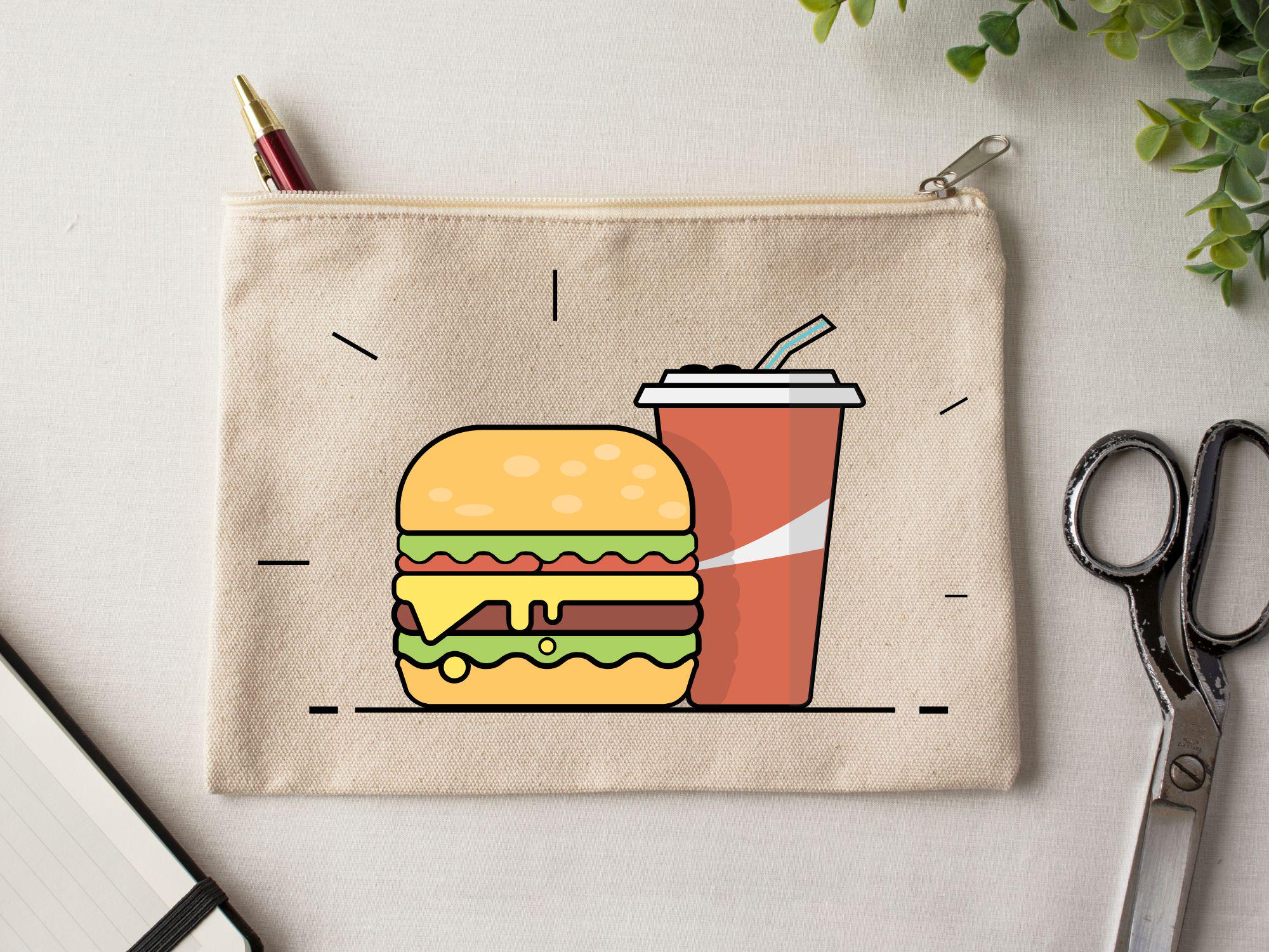 Burger SVG Bundle: Cheeseburger Clipart, Cut Files (digital Download ...